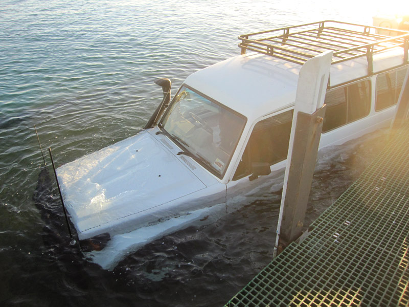 Submerged Toyota Landcruiser - South African Fresh & Saltwater Fly ...